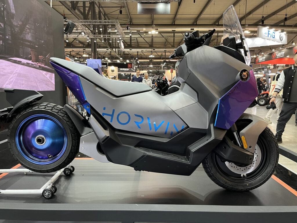Salon de Milan EICMA 2022 : Scooter électrique Horwin Senmenti 0 ...